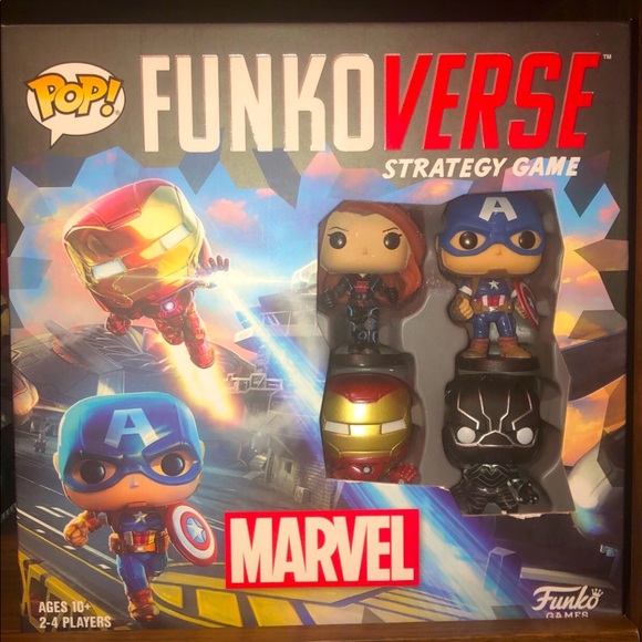 Funko | Toys | Funko Funkoverse Marvel 4 Pack Strategy Board Game ...